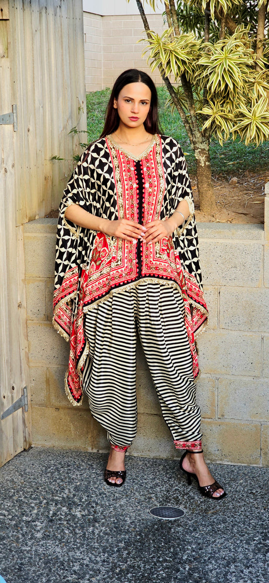 Designer samosa salwar kaftan set 2 – Infinity attractions
